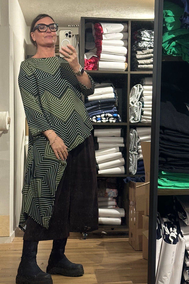 To-Ny Top Geo Green – REW