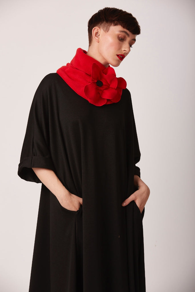 Poppy Scarf by Rew clothing button and go scarves – REW