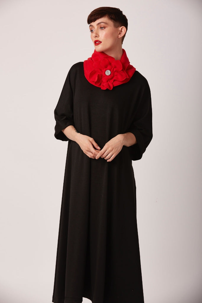 Poppy Scarf by Rew clothing button and go scarves – REW