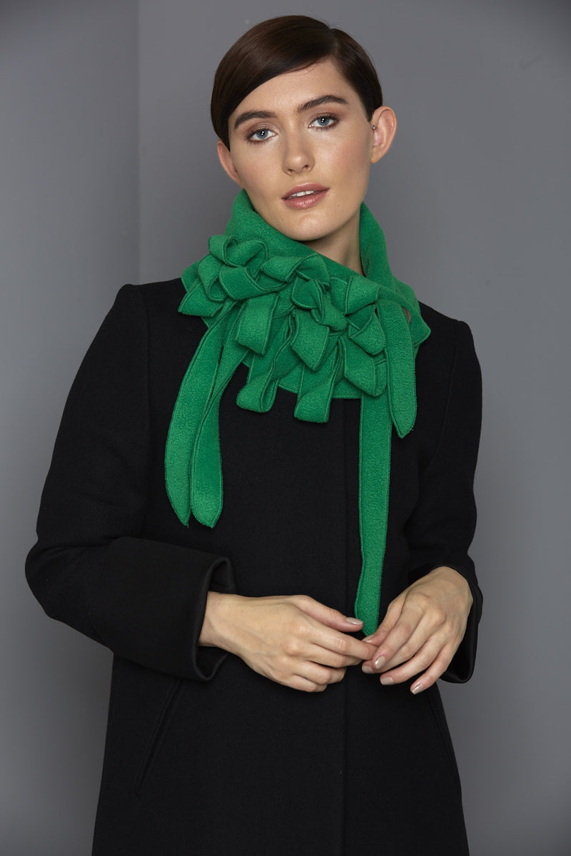 Stunning bright green scarf as featured in YOU magazine – REW